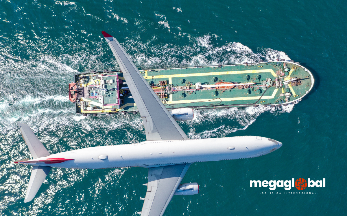 Marítimo o aéreo: elige la ruta según tu carga - Megaglobal